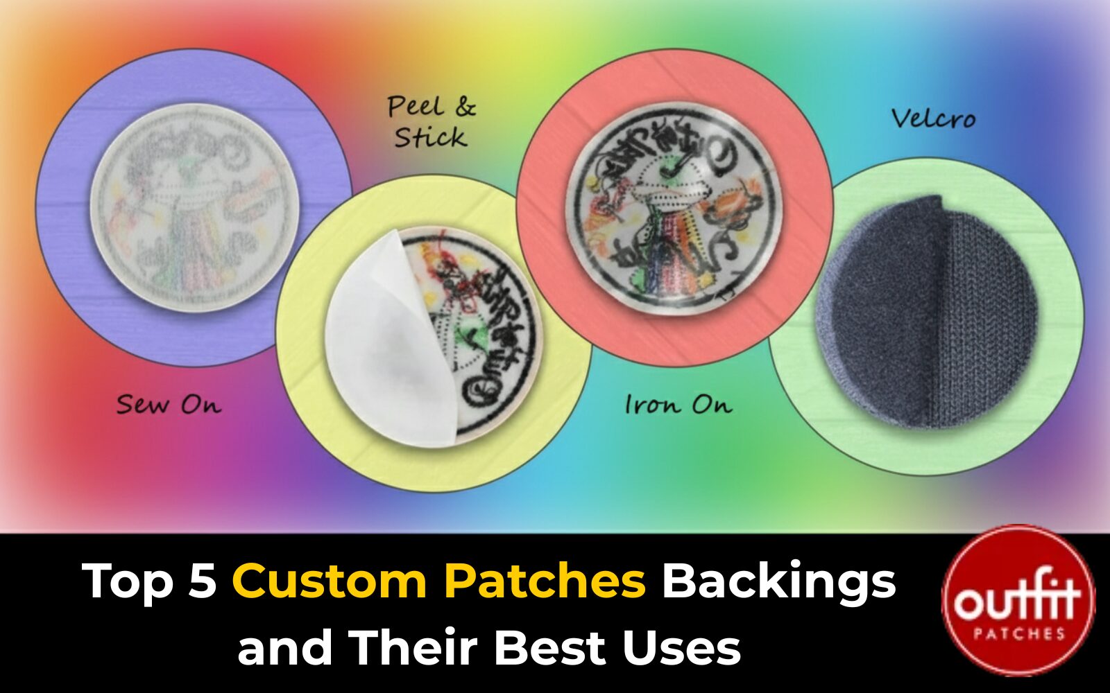 Top 5 Custom Patches Backings and Their Best Uses