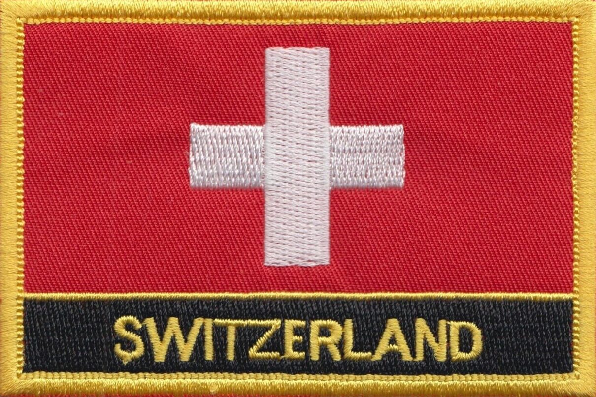Custom Patches in Switzerland | Buy Switzerland Flag Patch